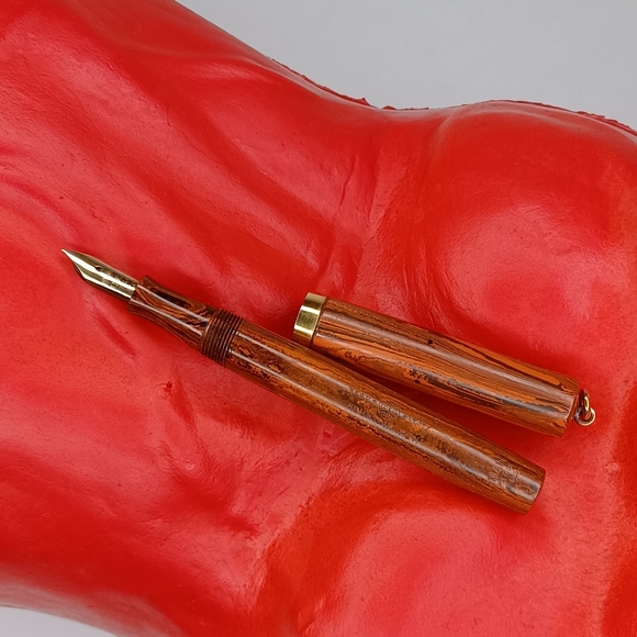 Waterman Paris | Office | 92s Watermans Red Ripple Ideal 52v Fountain ...